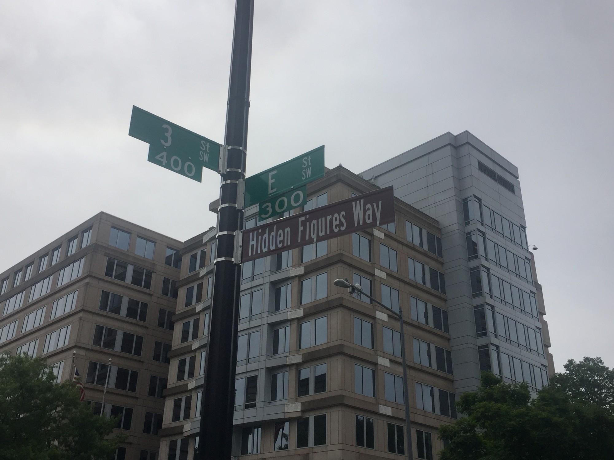 Street In Front of NASA Headquarters Has A New Name... Hidden Figures ...