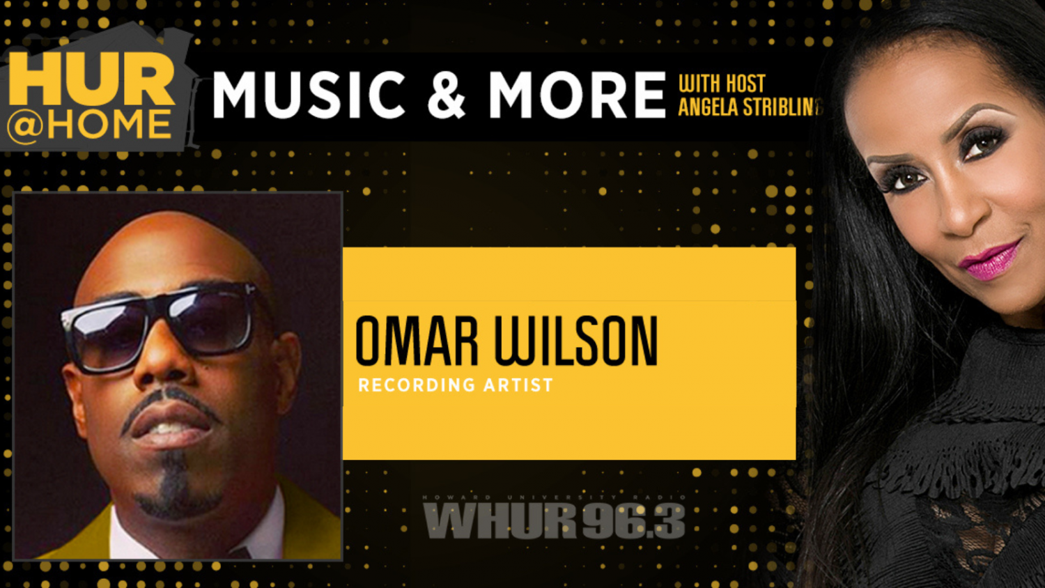 Omar Wilson Brings The Soul To HUR @ Home Music & More - WHUR 96.3 FM