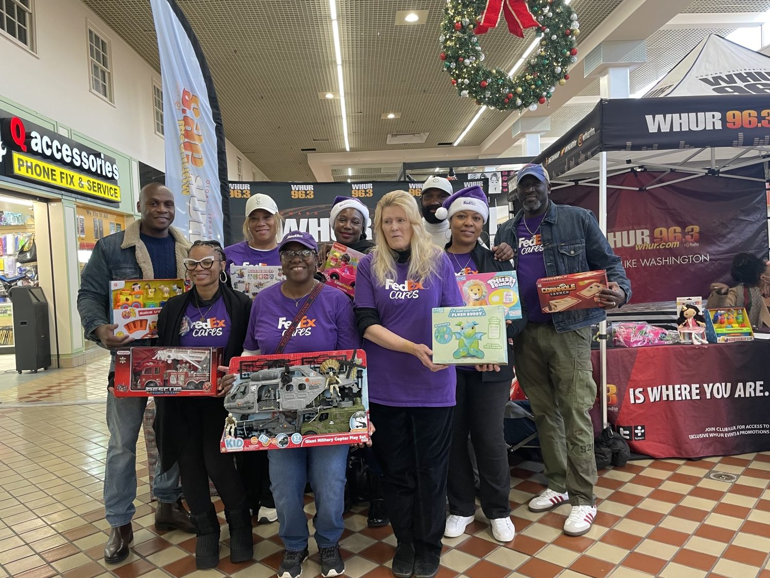 WHUR Toy Drive Triumphs with Over 1,070 Toys Collected for Children in ...