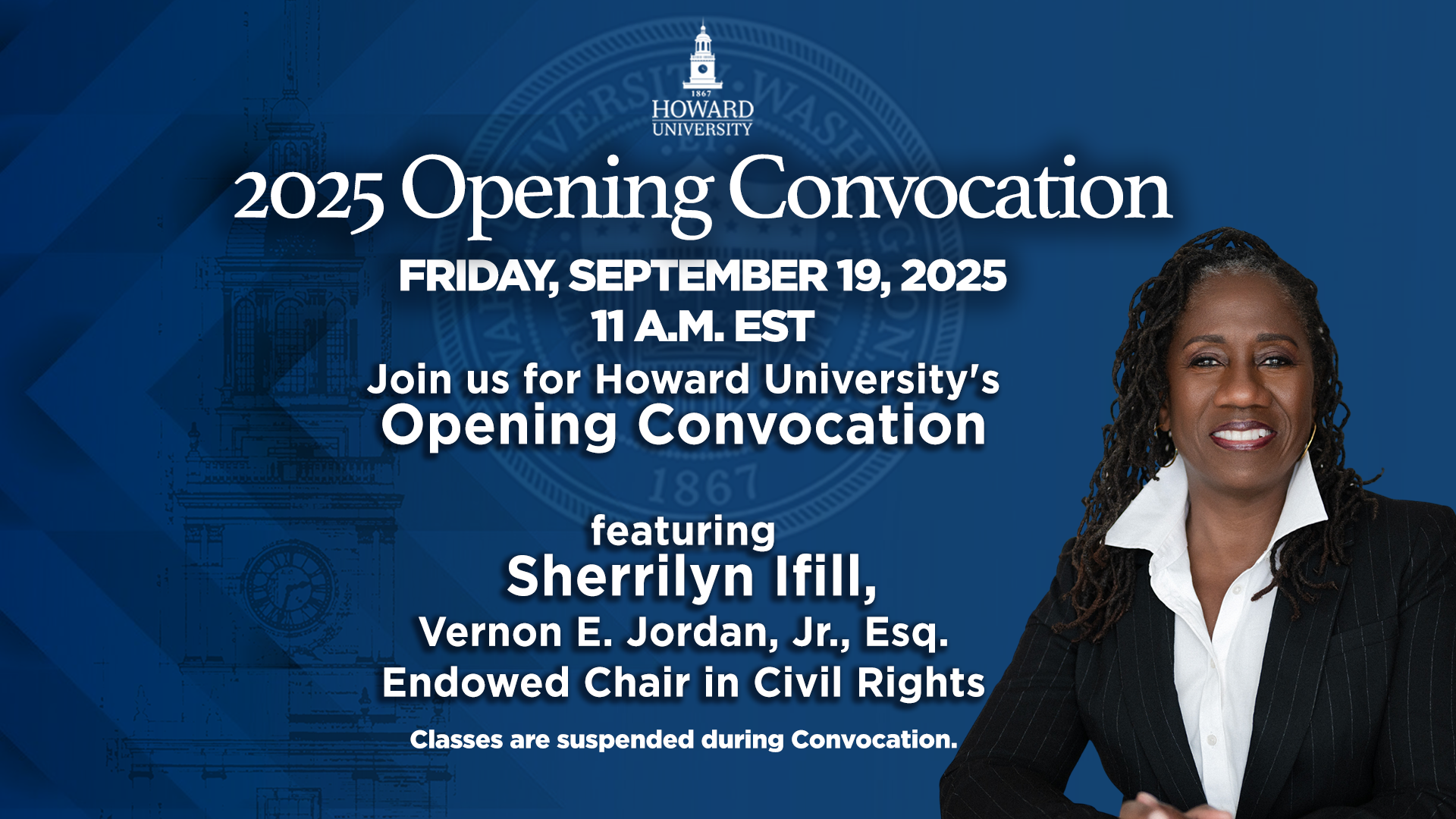 Howard University's 2025 Opening Convocation Ceremony - WHUR 96.3 FM